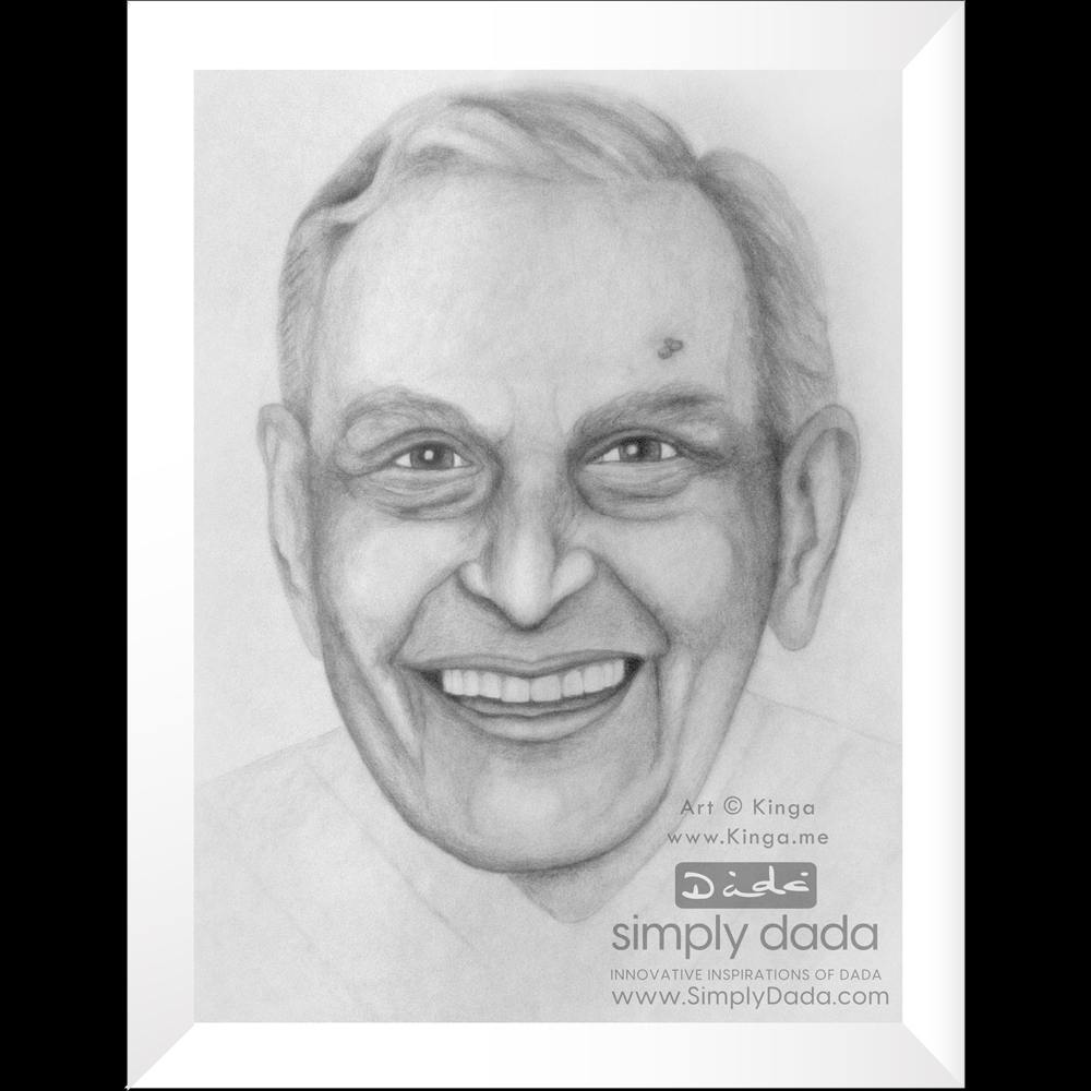Simply Dada :: Collections :: Pencil Art Portraits :: Darshan Museum